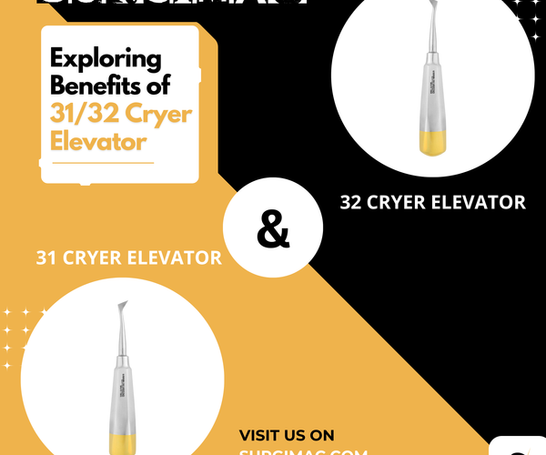 31 & 32 Large Cryer Elevator – SurgiMac Dental Supply