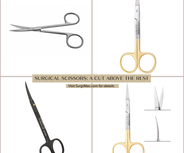 Top Surgical Scissors for Your Practice - SurgiMac Dental Supply