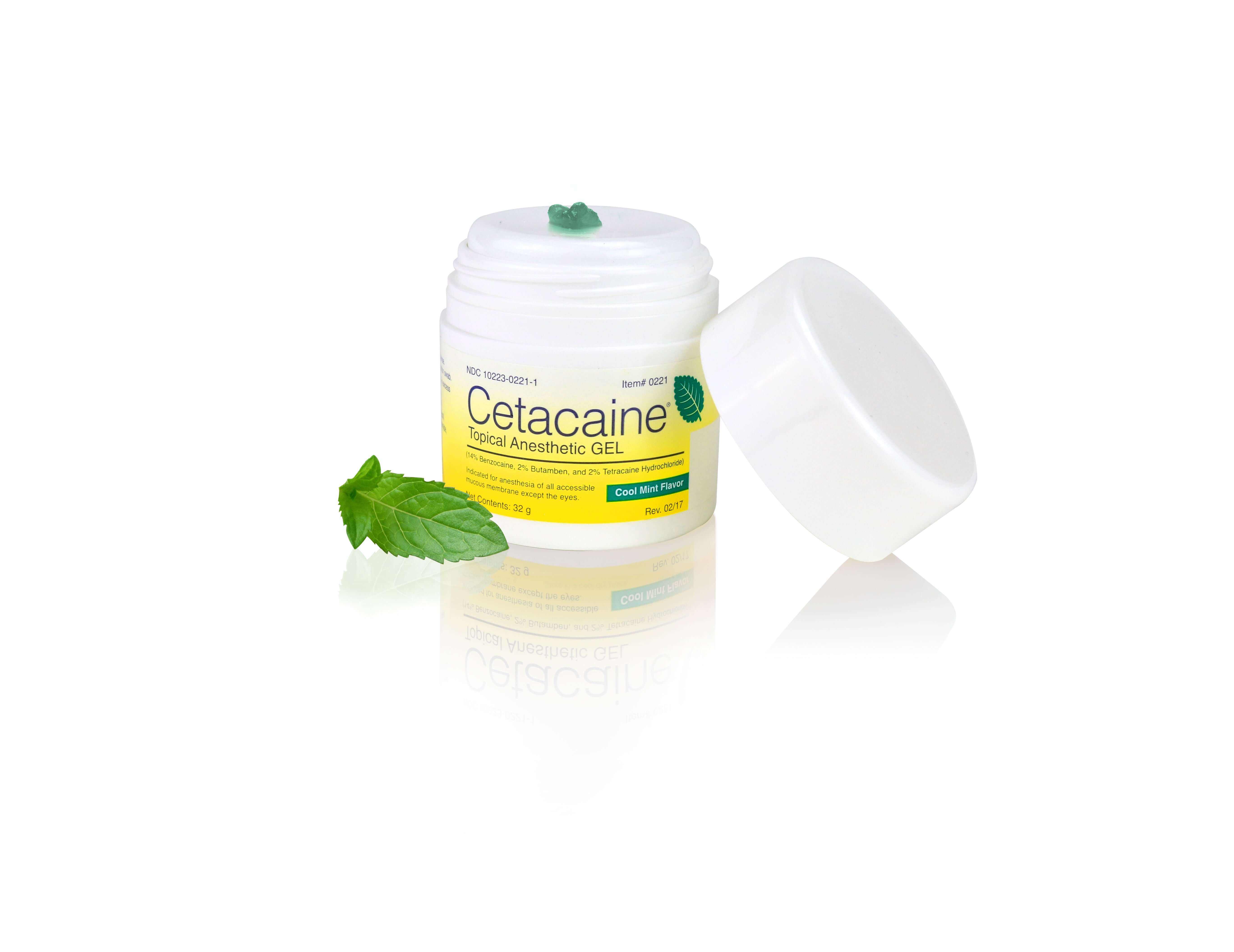 Cetylite Cetacaine Topical Anesthetic Gel, 32g Pump Jar - SurgiMac ...