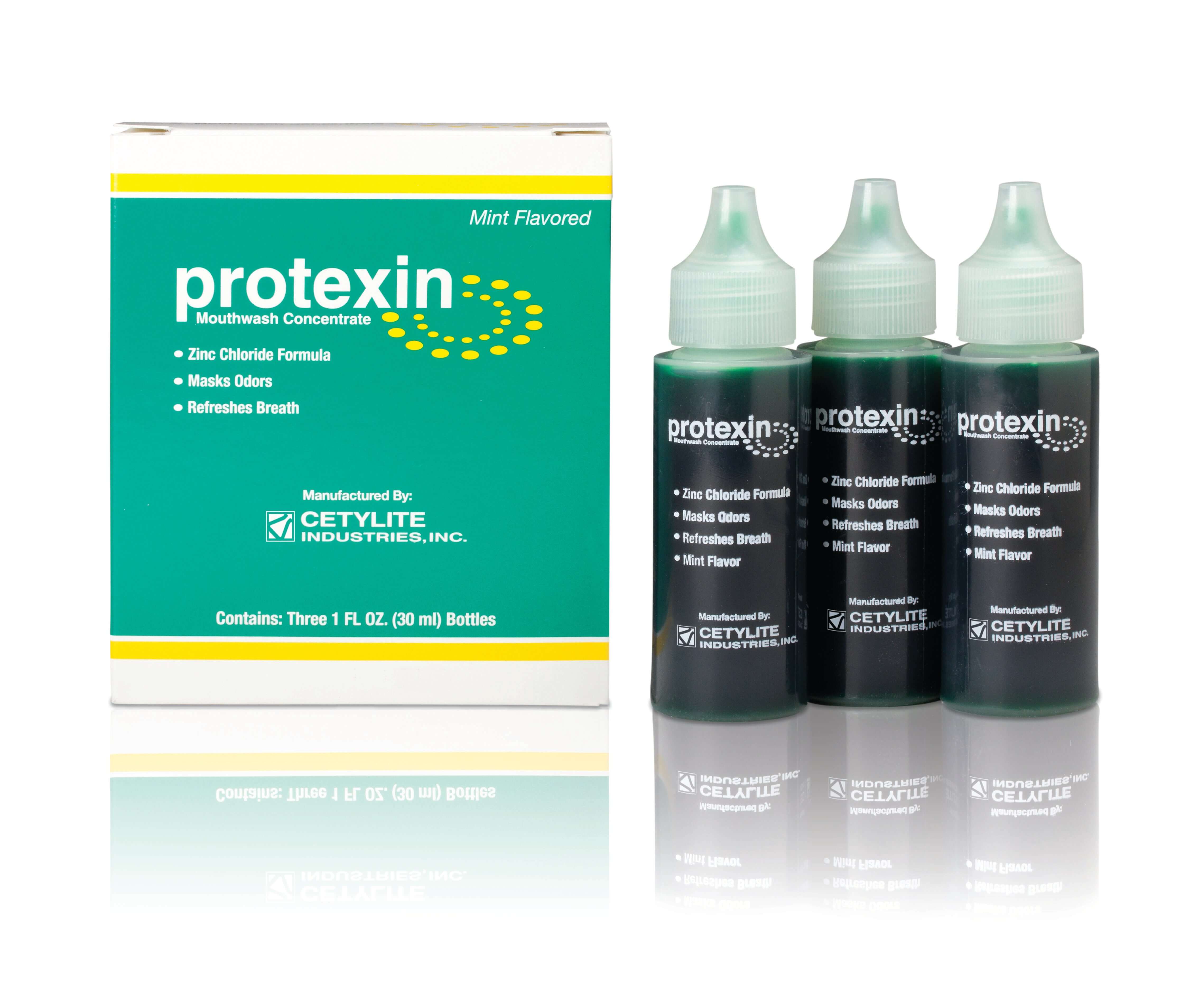 Cetylite Protexin Mouthwash Concentrate - Zinc Chloride Formula (3/pk ...